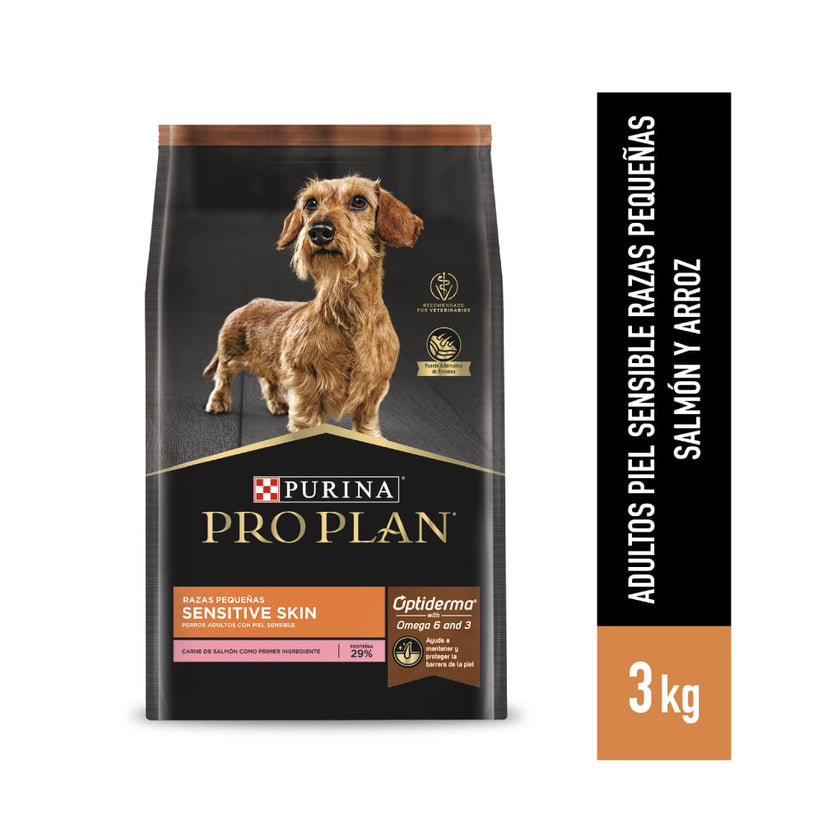 Pro plan Sensitive Skin razas pequeñas 3kg – FAUNA HEALTH